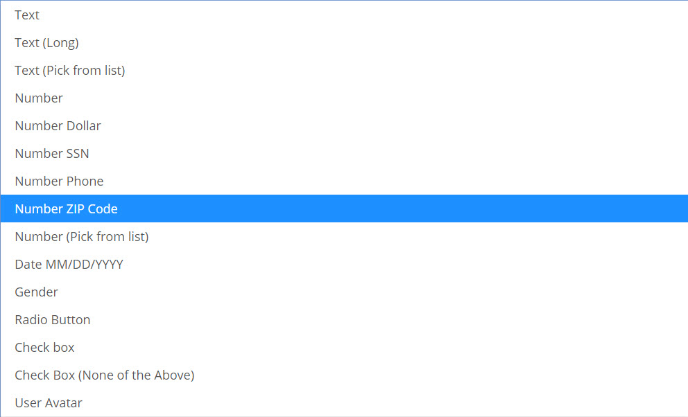 The Fields Section | A2J Author